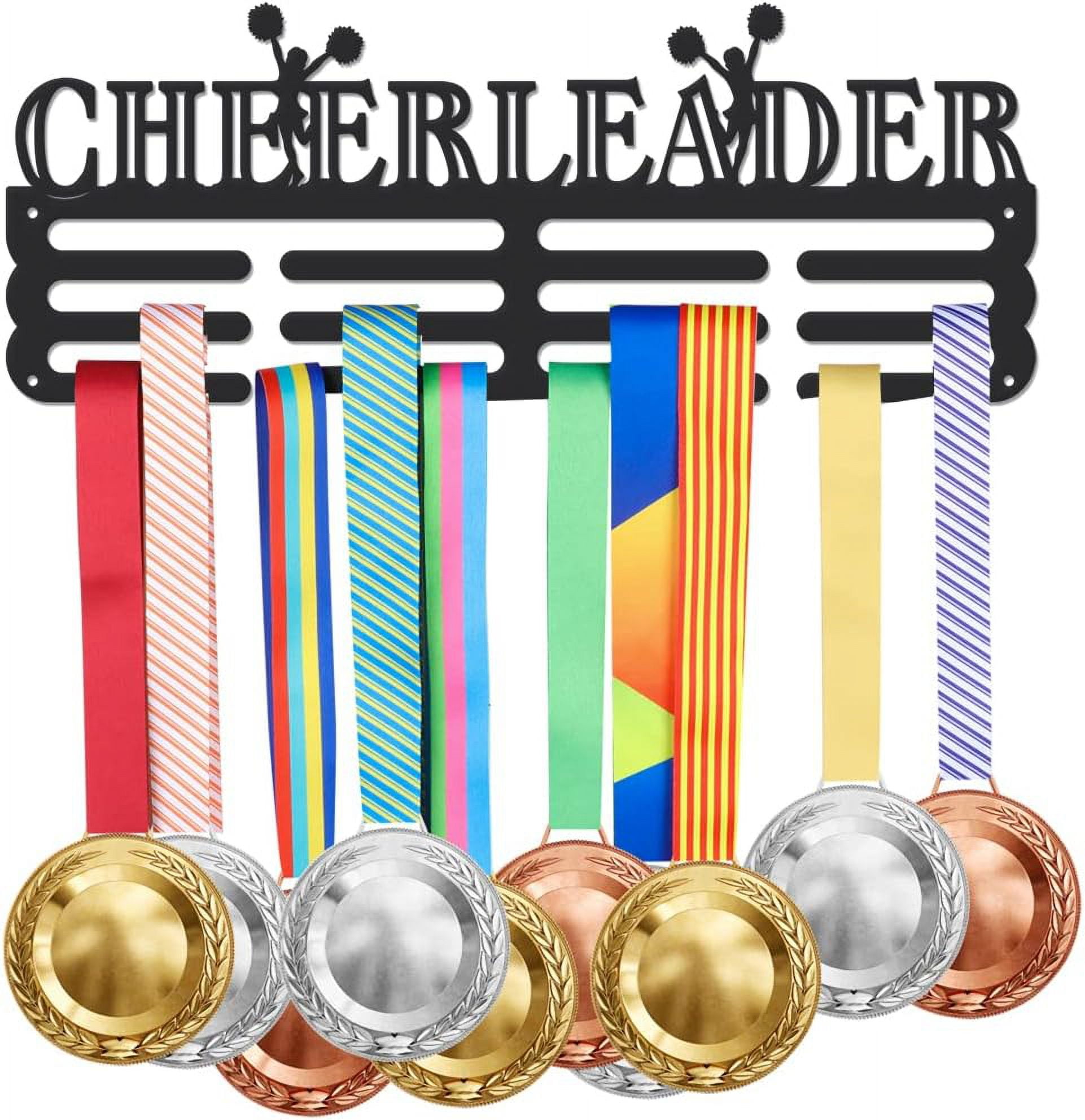 Cheerleader Medal Hook Award Display Holders Wall Mounted Medal Display ...