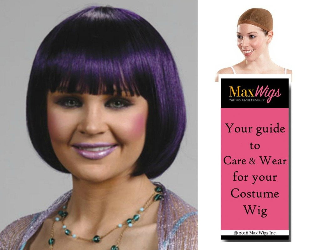 Cheerleader Short Pageboy color INDIGO - Enigma Wigs Anime Cosplay ...