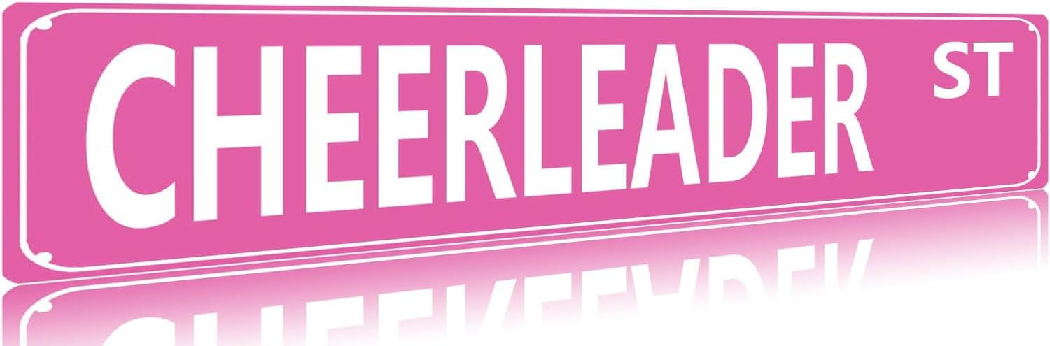 Cheerleader St Metal Tin Sign Cheerleading Dance Dancer Funny Vintage ...