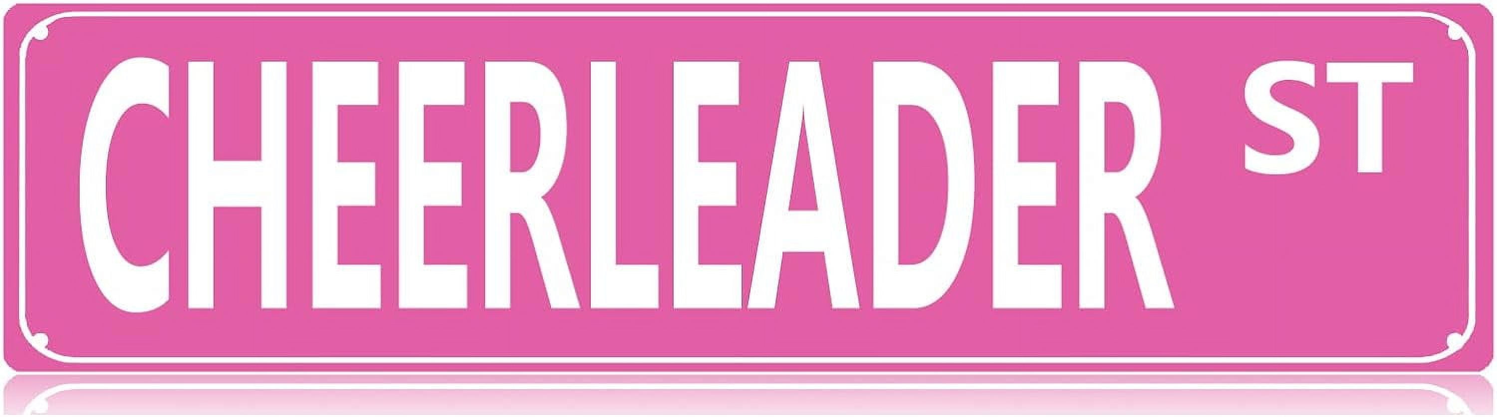 Cheerleader St Metal Tin Sign Cheerleading Dance Dancer Funny Vintage ...