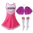 Cheerleader Uniform For Girlscheerleader Costume Fancy Dress Cheerleading Uniform With Cheer