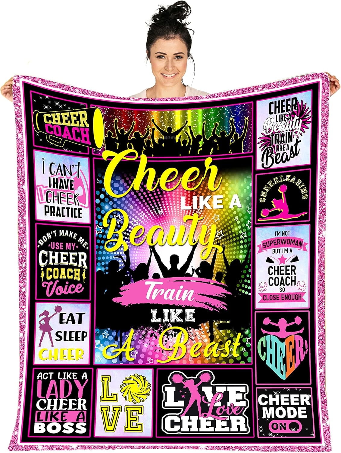 Cheerleaders Gifts Blanket,Cheerleaders Gifts for Girls Kids ...