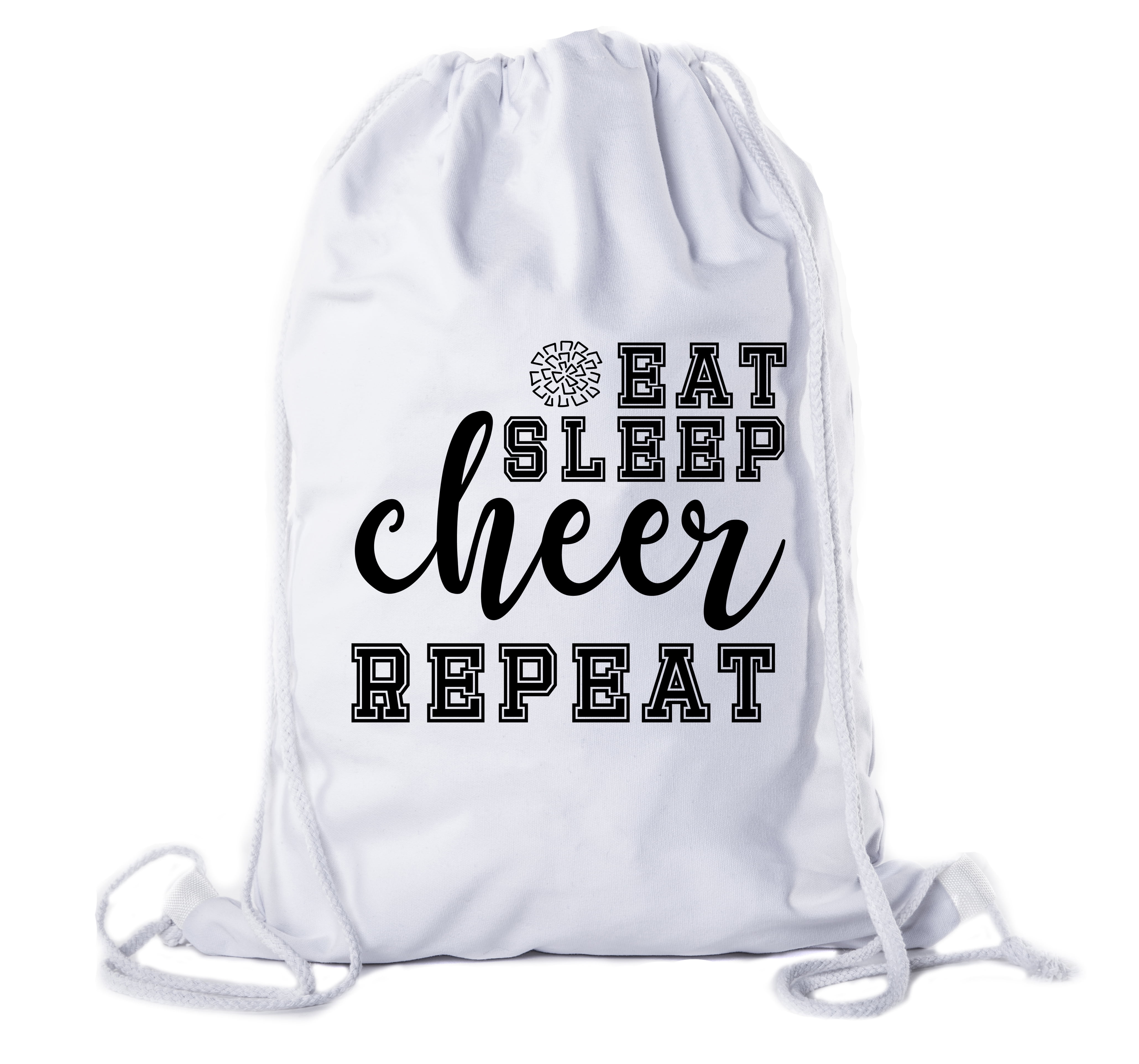 Cheerleading Backpacks, Cheer and Pom Drawstring Bags, Cheerleader Team ...