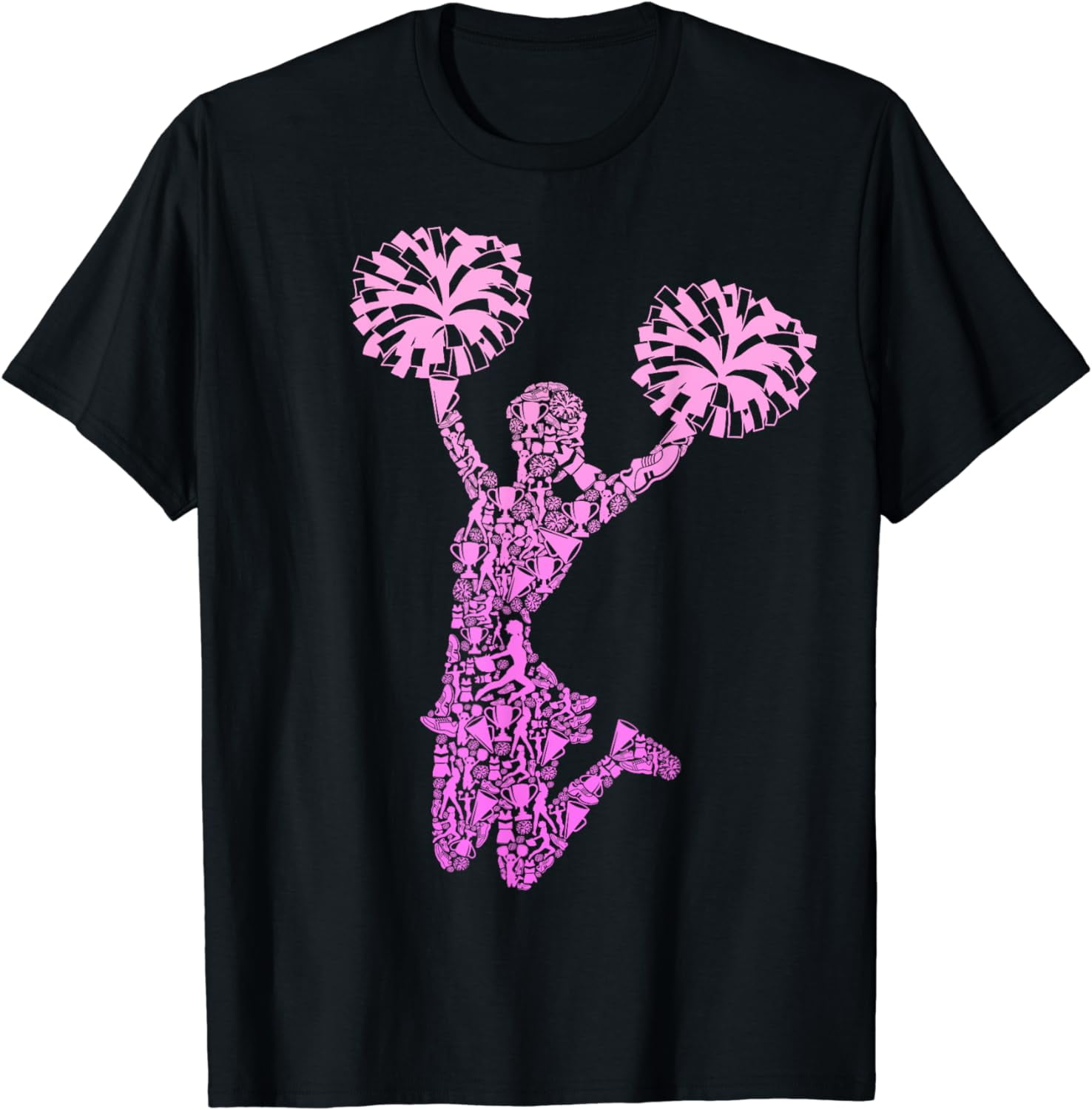 Cheerleading Cheerleader Cheer Girl Youth Team Squad T-Shirt - Walmart.com