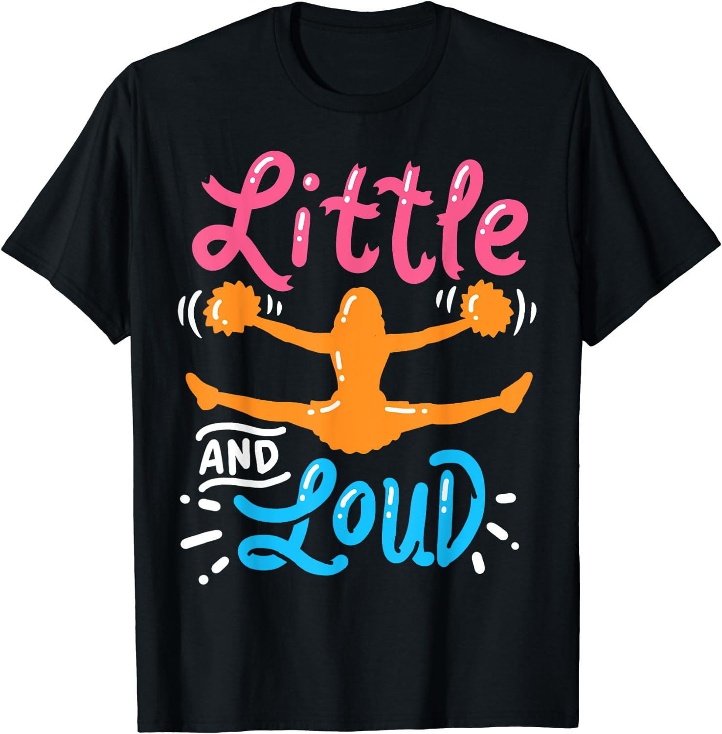 Cheerleading Cheerleader Split Dance Cheering T-Shirt - Walmart.com