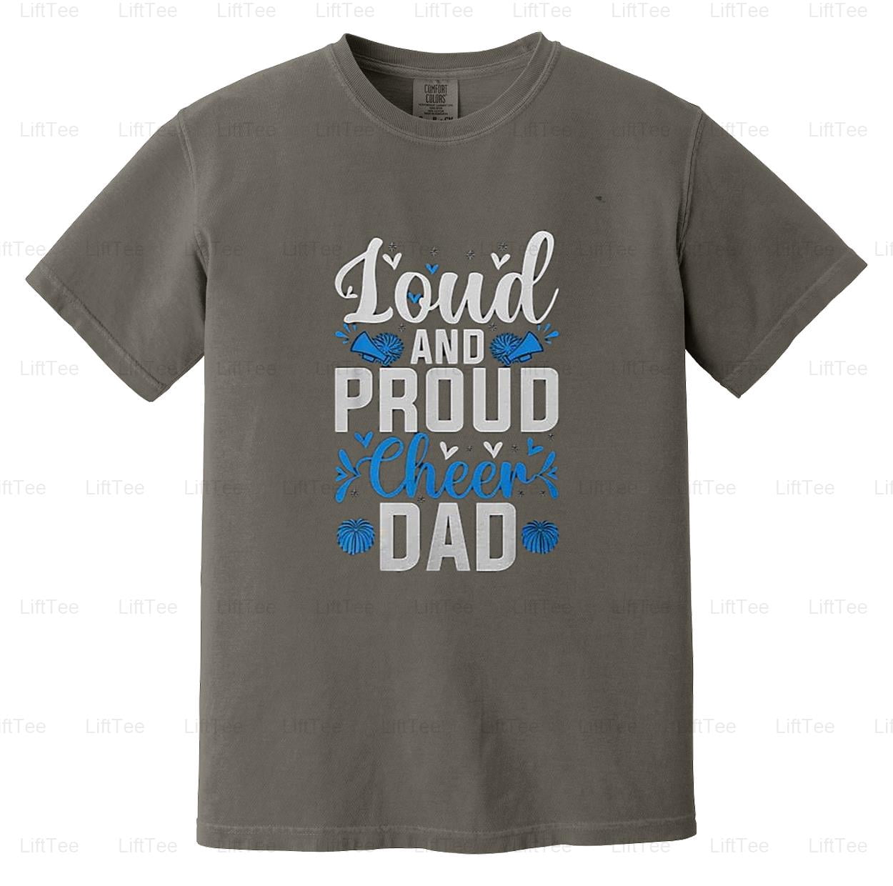 Cheerleading Dad Proud Cheer Cheerleader Father's Day Sports Fan Spirit ...