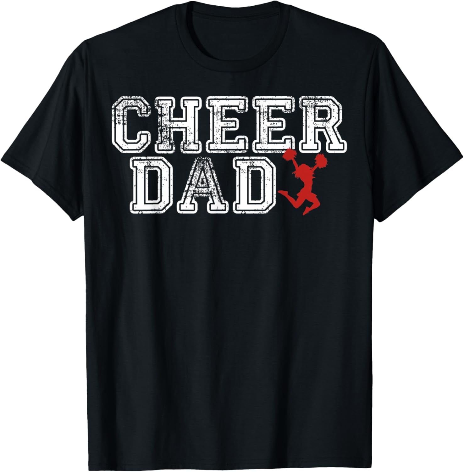 Cheerleading Dads Cheer Dad Daddy Cheer Dad Cheerleading T-Shirt ...