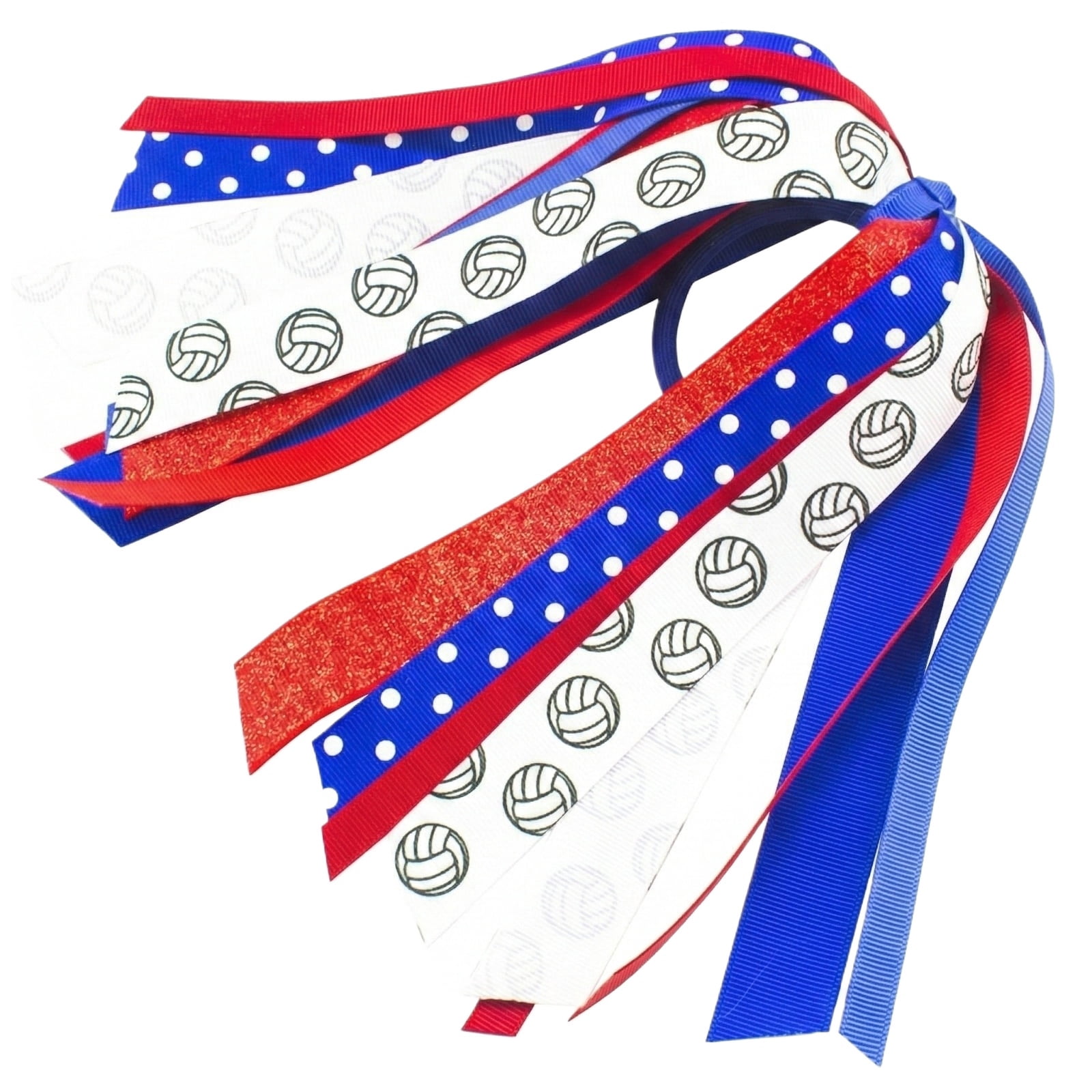Cheerleading Hair Accessories, Ribbon Scrunchies, Sports Ribbon Hair ...