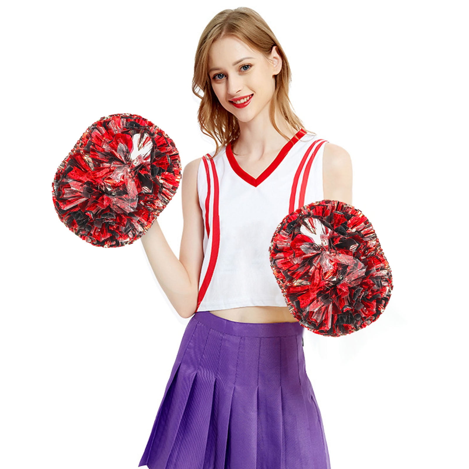 Cheerleading Handheld Colorful Flower Event Sports Performance ...