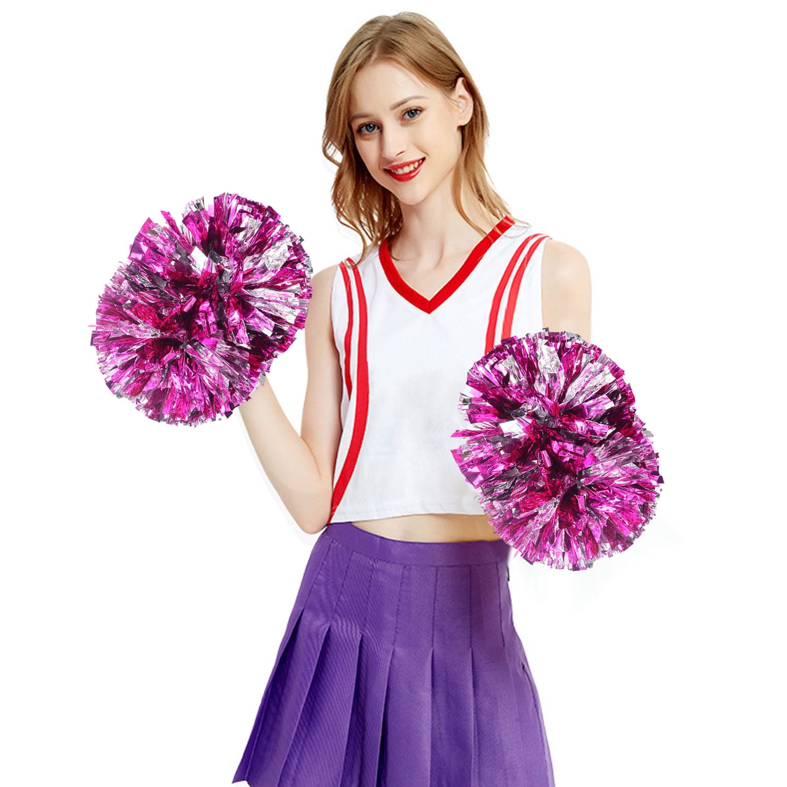 Cheerleading Handheld Colorful Flower Event Sports Performance ...