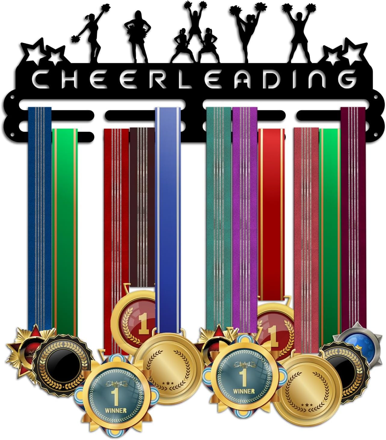 Cheerleading Medal Hanger Display Sports Competition Medal Holder Hook ...