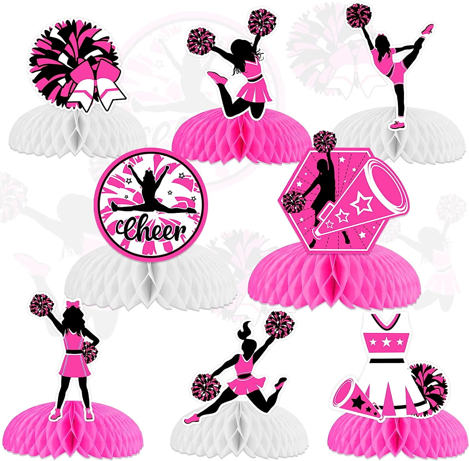 Cheerleading Party Decorations Cheerleader Birthday Party Supplies ...