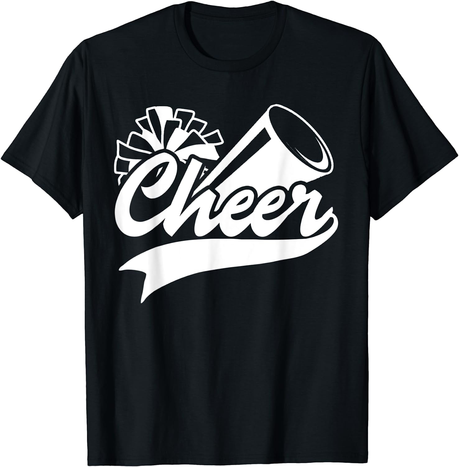 Cheerleading Peace Love Cheer Cheerleader Colors Matching T-Shirt ...
