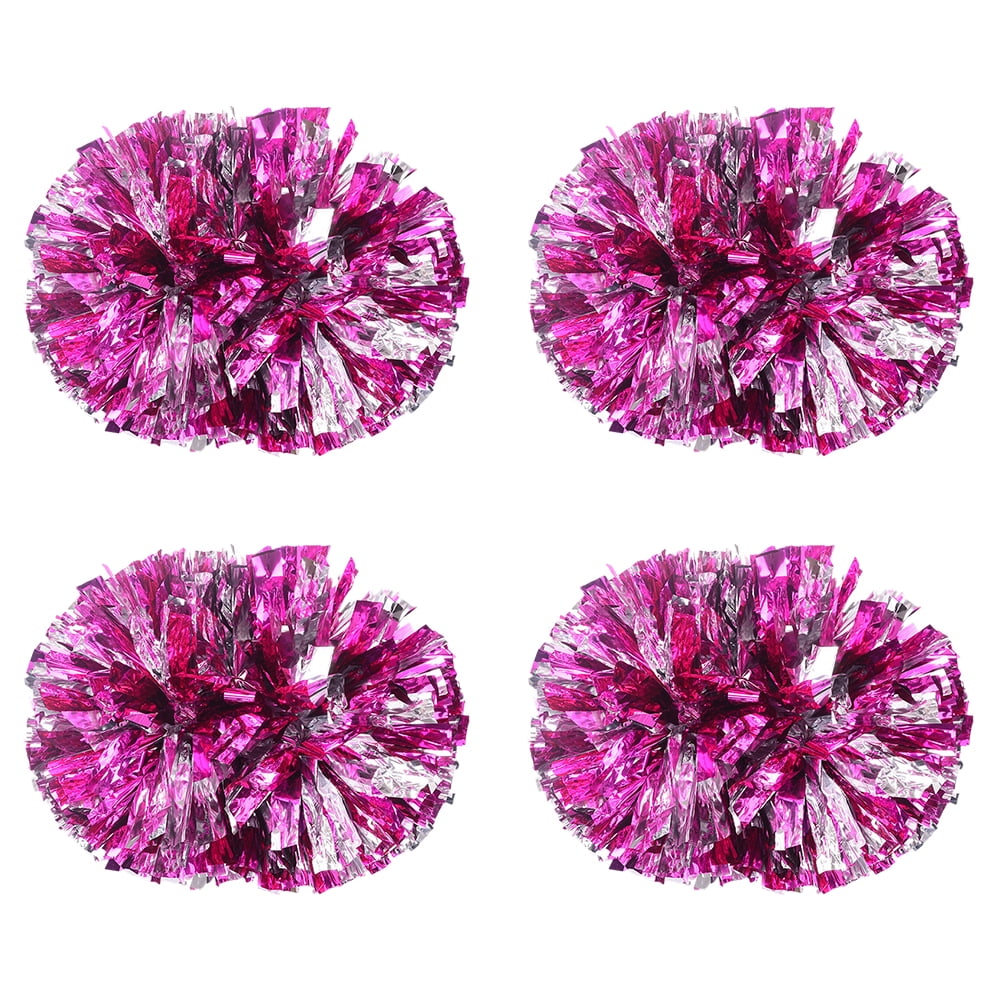 Cheerleading Pompoms with Material Cheer Poms for Dance Teams Hand-Held ...