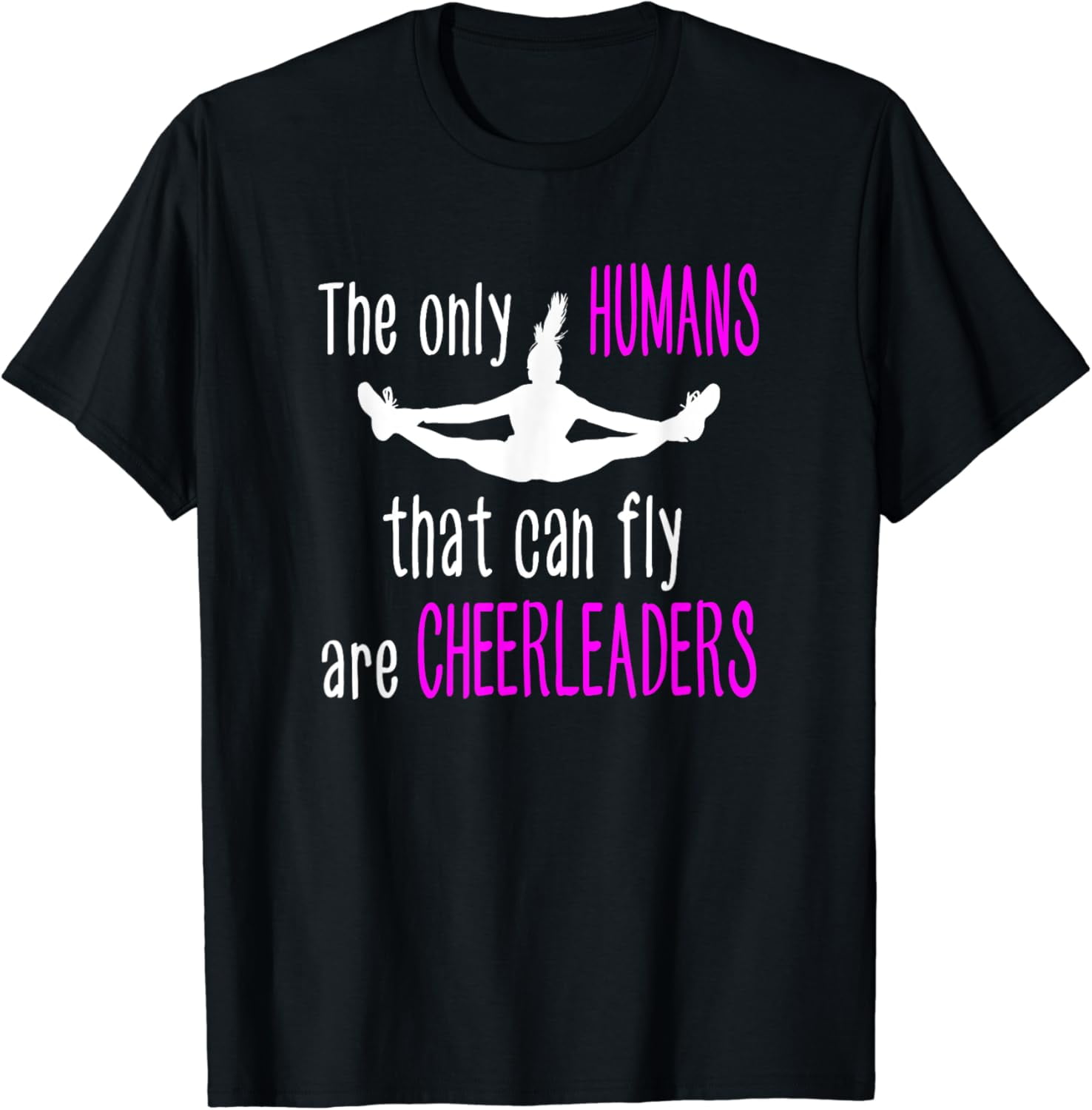 Cheerleading Pretty Little Flyer Cheer Quotes T-Shirts - Walmart.com