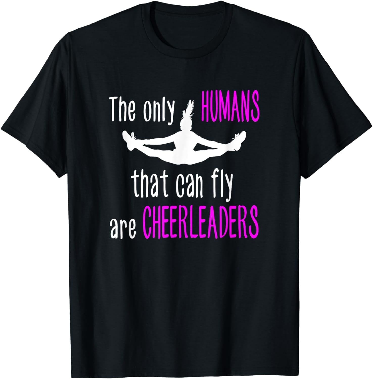 Cheerleading Pretty Little Flyer Cheer Quotes T-Shirts - Walmart.com
