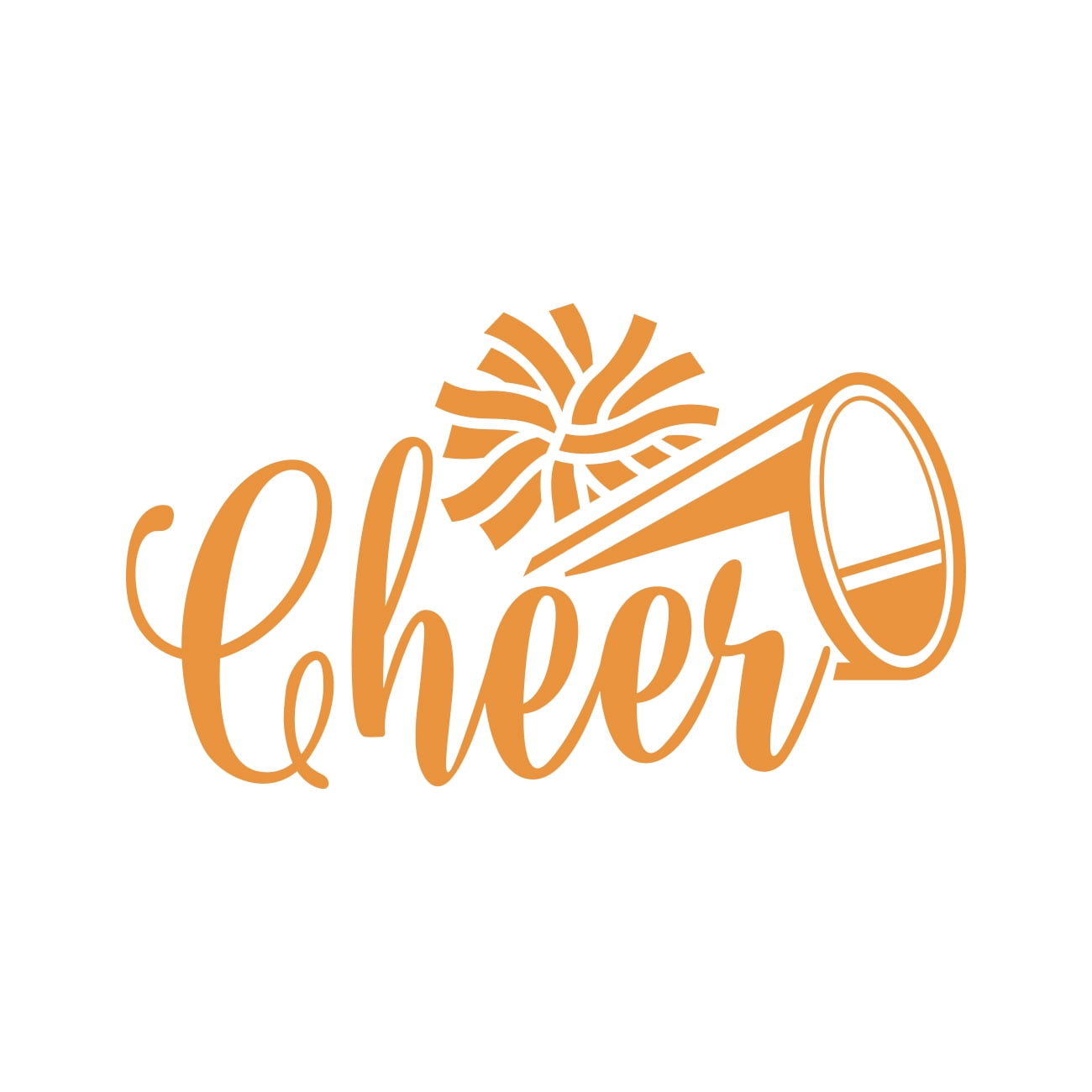 Cheerleading Sticker Decal Die Cut - Self Adhesive Vinyl - Weatherproof ...