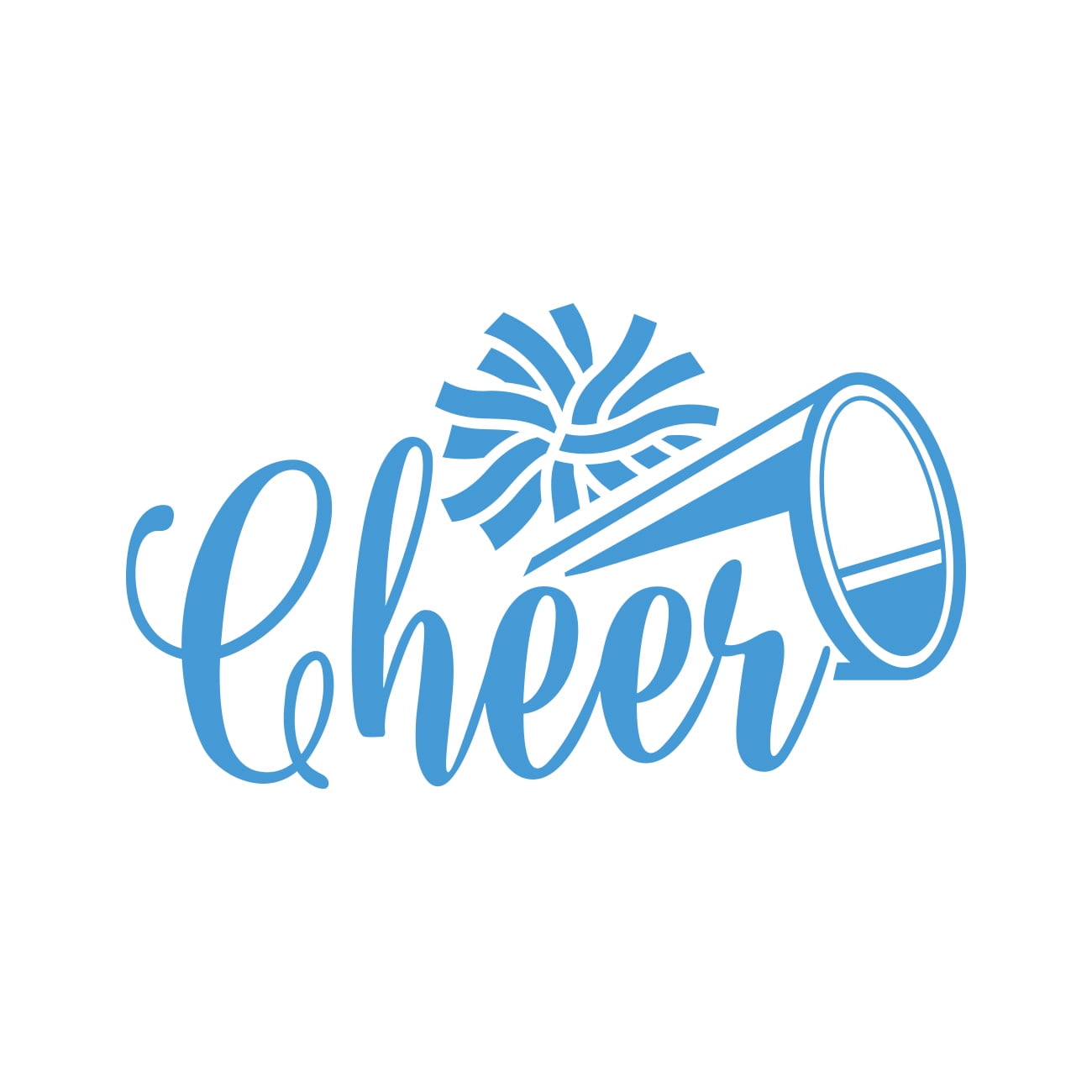 Cheerleading Sticker Decal Die Cut - Self Adhesive Vinyl - Weatherproof ...