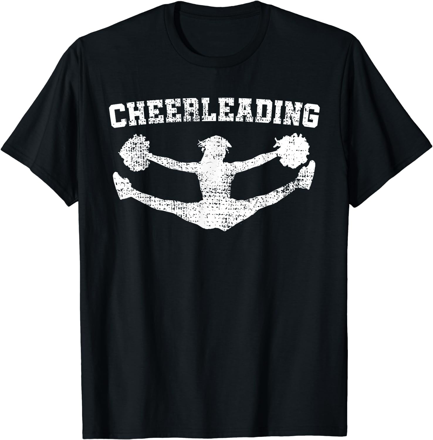 Cheerleading Vintage Cheerleader Cheering T-Shirt - Walmart.com