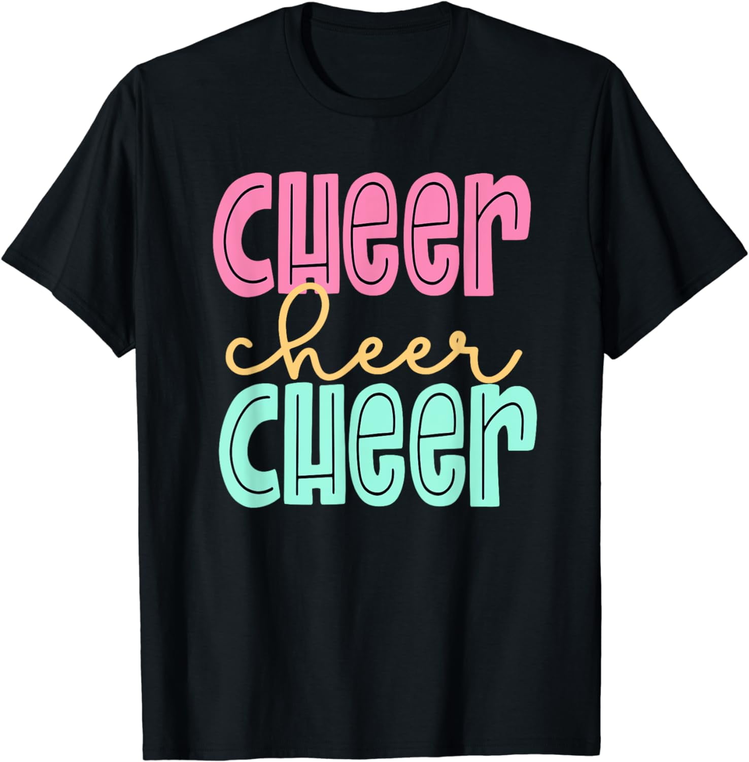 Cheerleading for Cheerleader Girl Teen Squad Cheer Practice T-Shirt ...