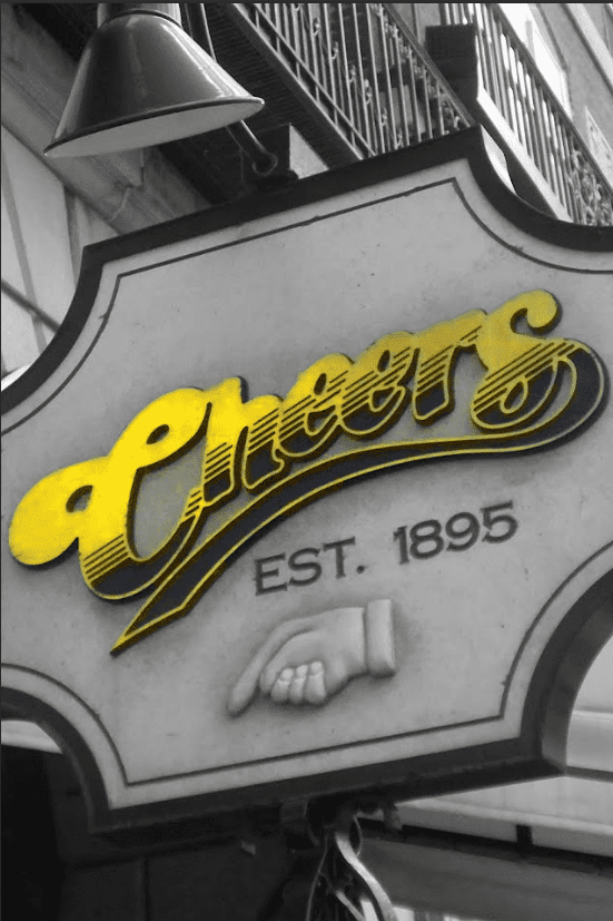 Cheers 1982 Poster 24x36 - Classic Sitcom TV Series Cheers Bar Comedy ...