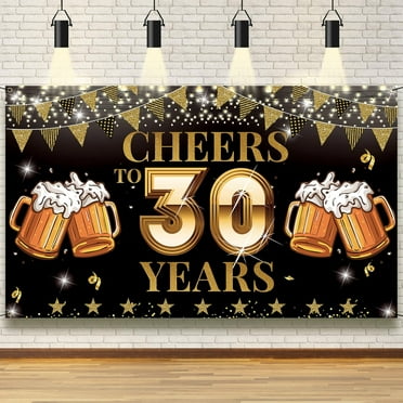 30th Birthday Decorations TWE5 for Him, 30th Birthday Party Decorations ...