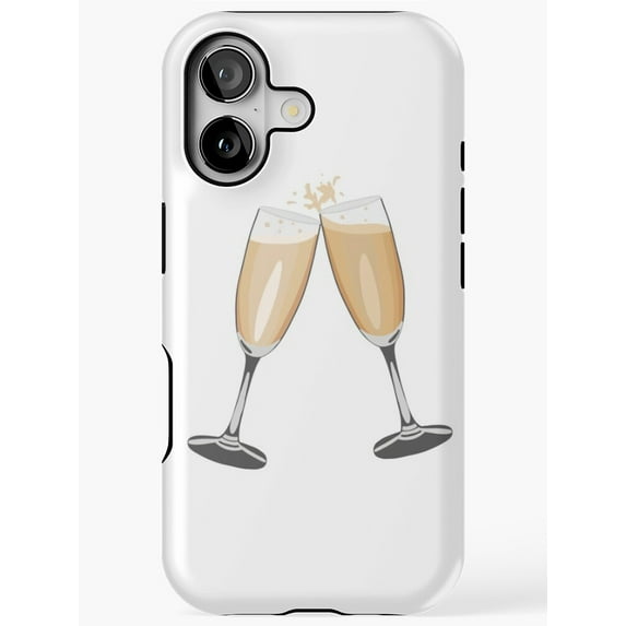 Cheers Celebration Word Phone Case for iPhone 17 16 15 14 13 12 11 Pro ...