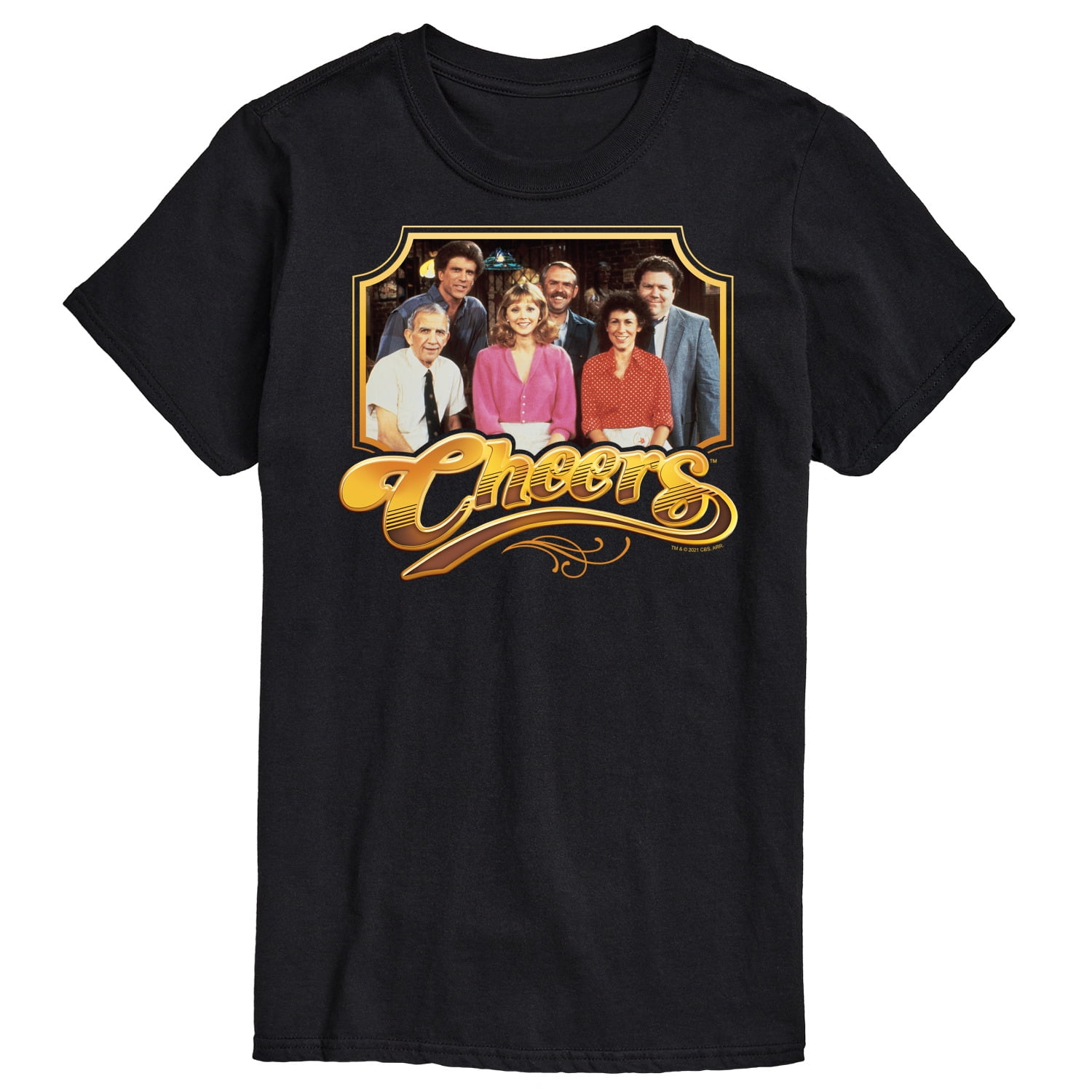 Cheers - Cheers Cast - Men's Short Sleeve Graphic T-Shirt - Walmart.com