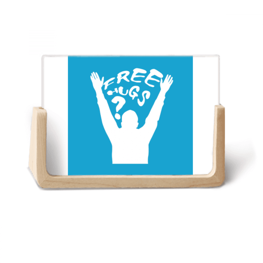 Cheers Hugs Art Deco Fashion Photo Wooden Photo Frame Tabletop Display ...