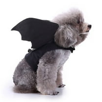 TETOU Dog Bat Costume, Hallowe'en Pet Costume Bat Fairy Wings Cosplay ...