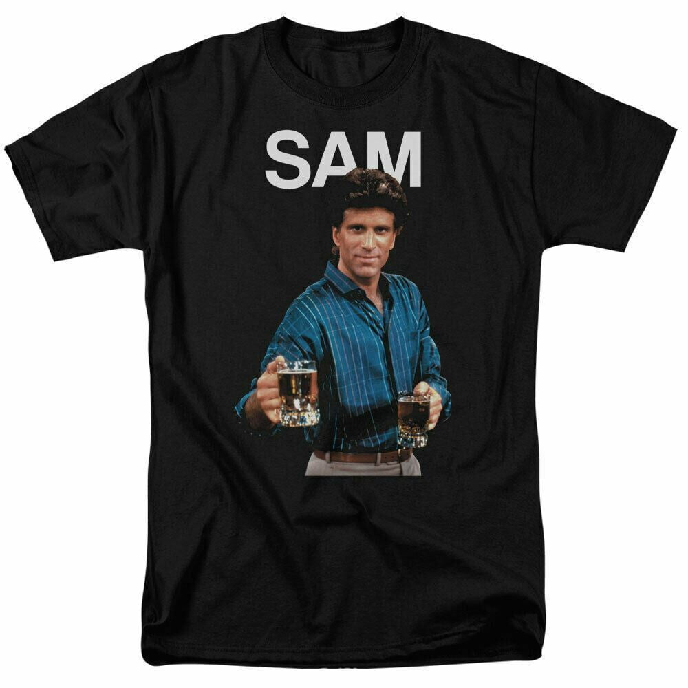 Cheers Sam T Shirt Mens Licensed Classic TV Merchandise Sam Malone ...