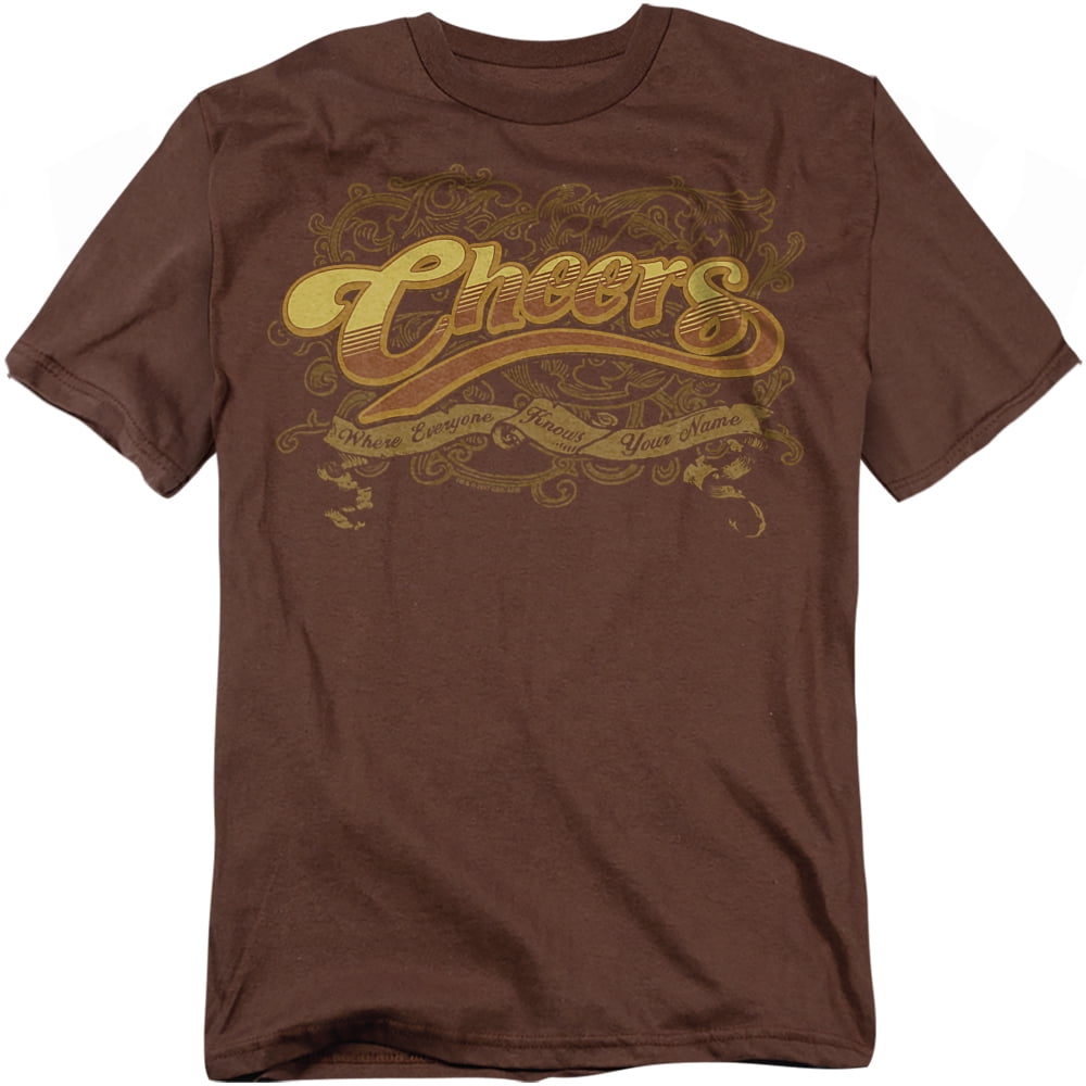 Cheers T-Shirt Scrolled Logo Unisex Graphic Tee For Men & Women ...