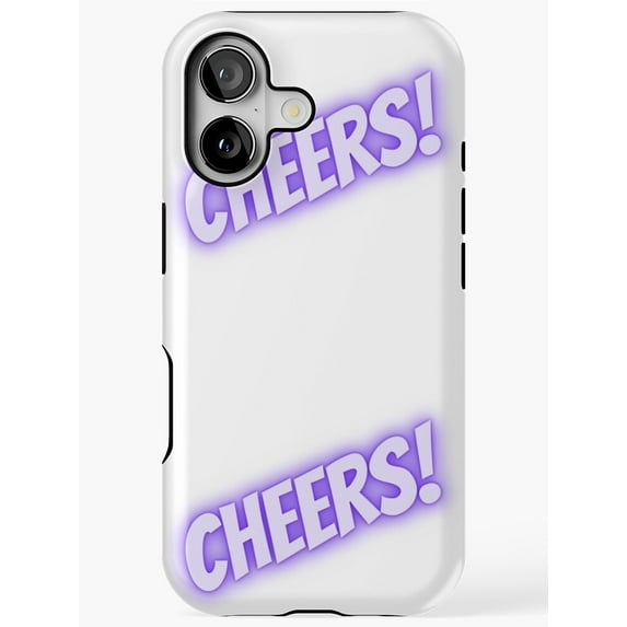 Cheers Sign Bar Decor Style Phone Case for iPhone 17 16 15 14 13 12 11 ...