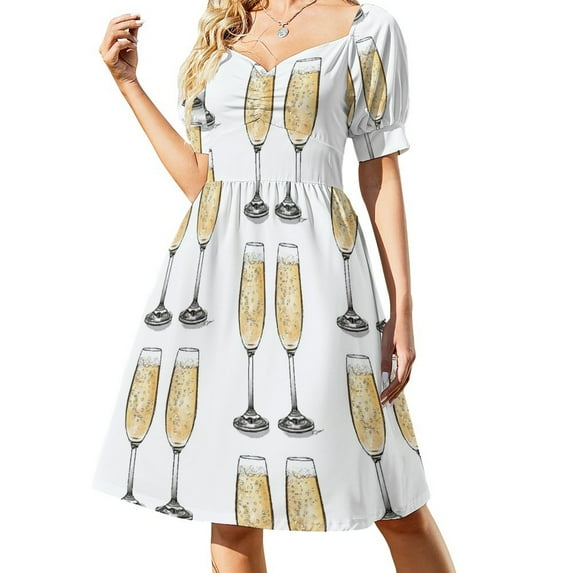 Cheers! Sleeveless Dress dress party evening elegant luxury celebrity Elegant gowns - Walmart.com