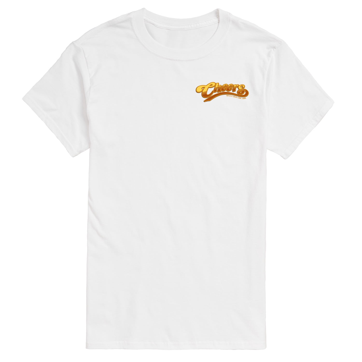 Cheers - Small Logo - Men's Short Sleeve Graphic T-Shirt - Walmart.com