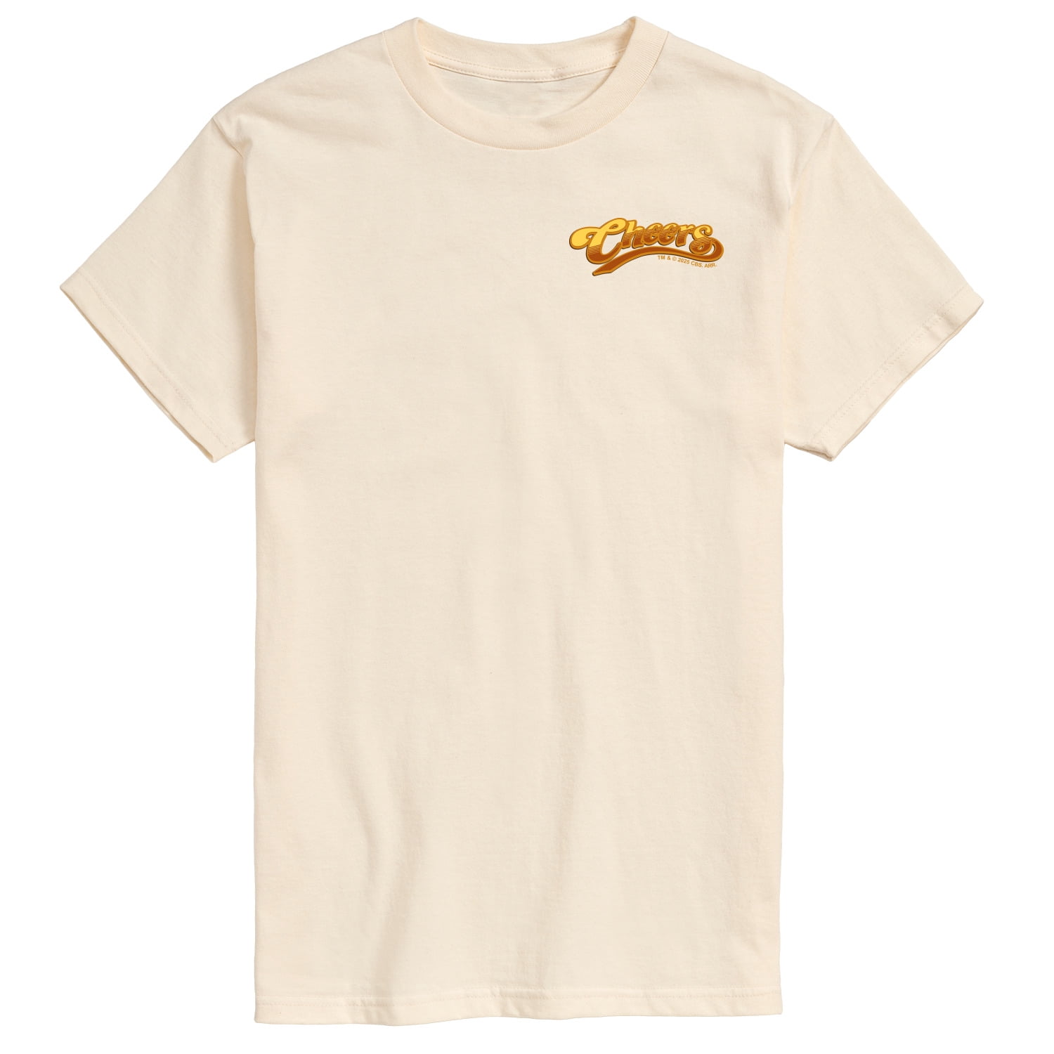 Cheers - Small Logo - Men's Short Sleeve Graphic T-Shirt - Walmart.com