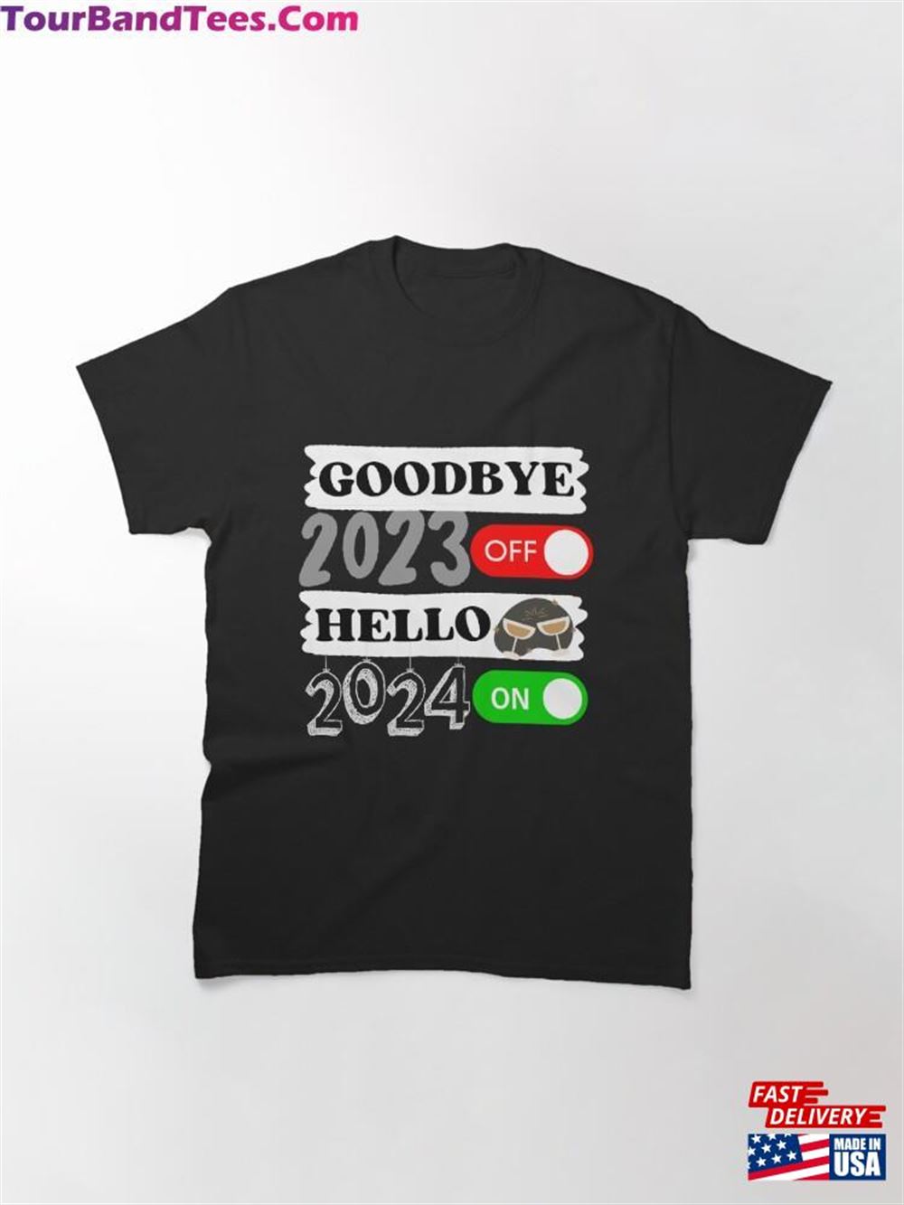 Cheers To 2024! Goodbye 2023 Hello New Year Hopes Unisex - Walmart.com