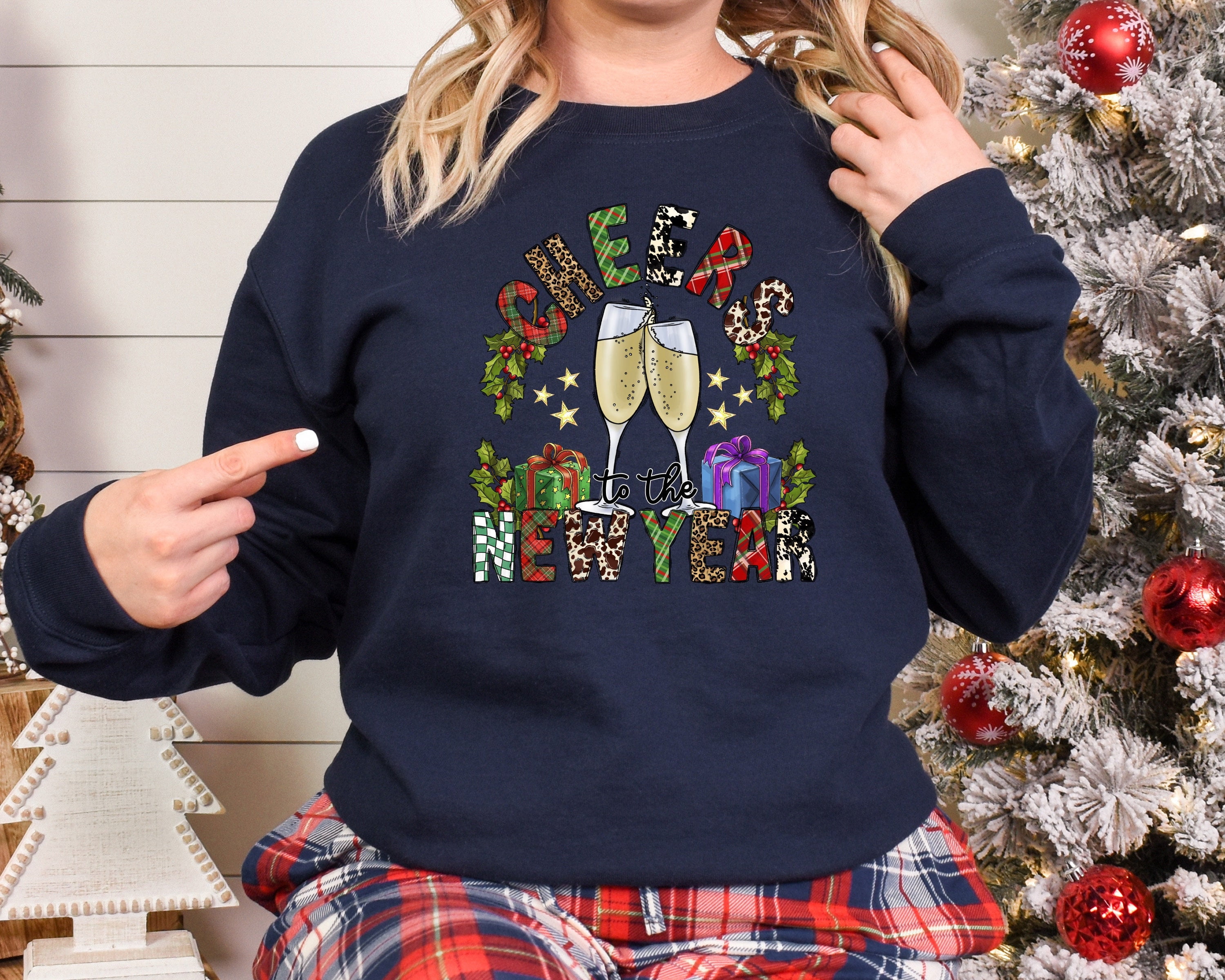 Cheers To The New Year Shirt,2023 Happy New Year T-Shirt,Happy New Year ...