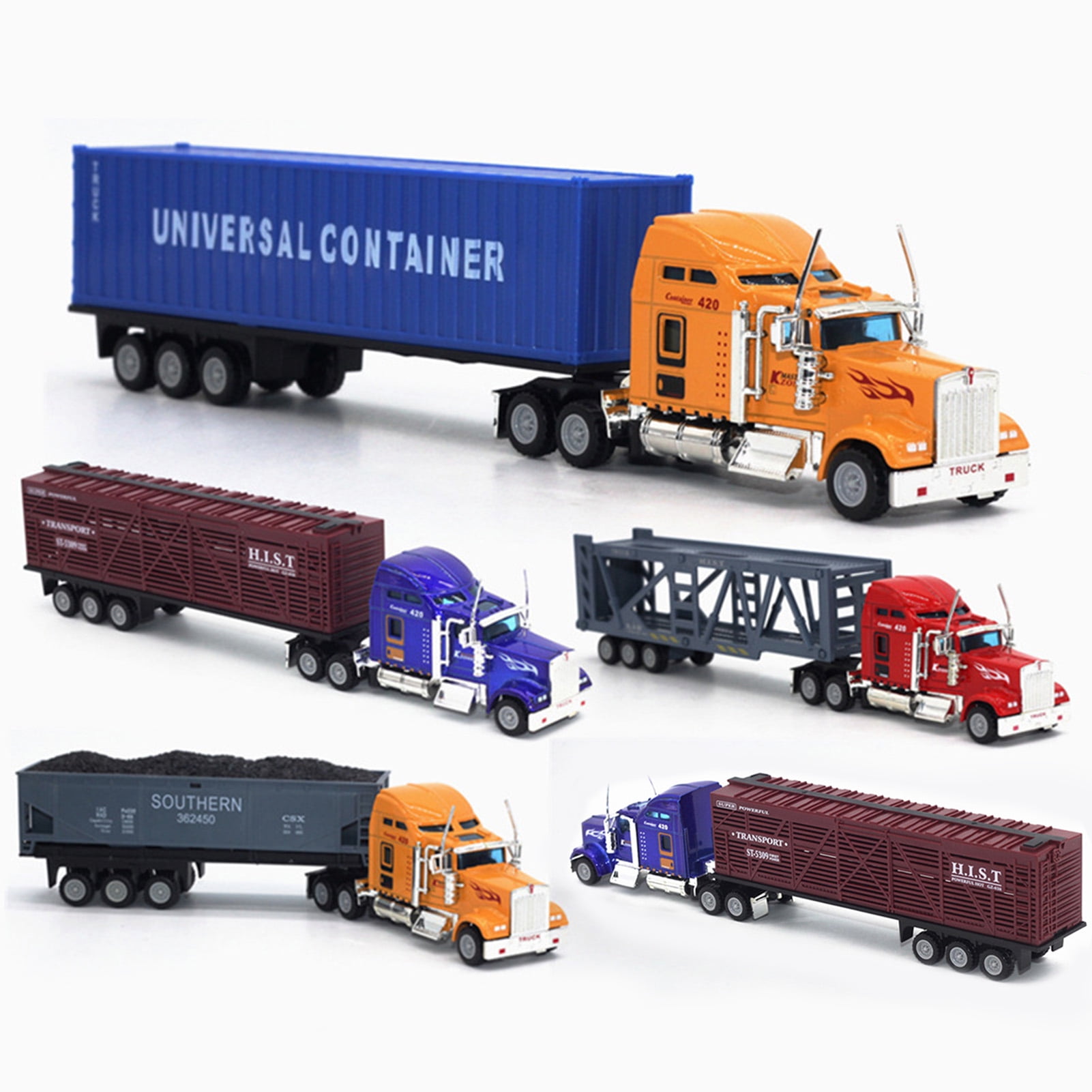 Cheers US 1:65 Toddler Toys for 3 4 5 6 Years Old Boys, Transport Cars ...