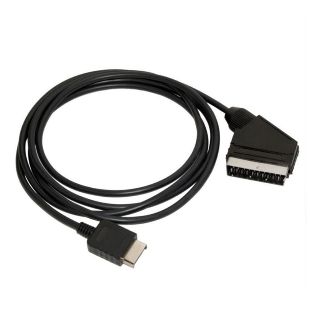 Cheers US 1 8m RGB Scart TV AV Lead Replacement Connection Cable for 3 ...