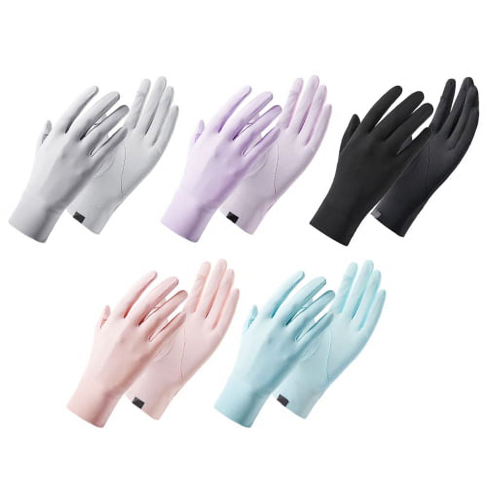Cheers.US 1 Pair Women Sun Protective Gloves UV Protection Sunblock ...