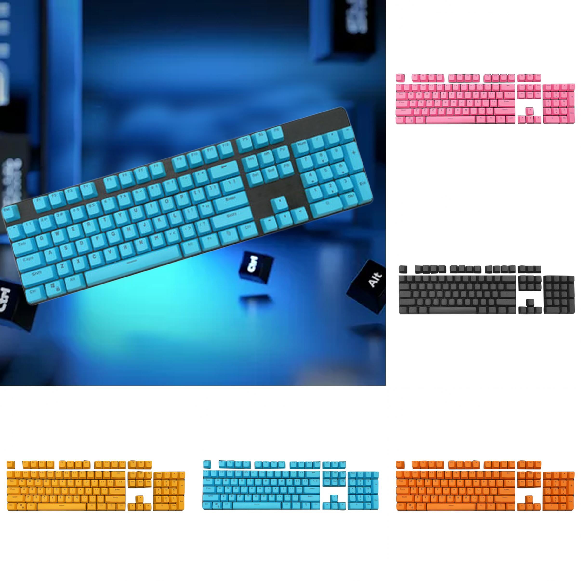Cheers.US 104Pcs Universal Backlight PBT Keycaps Mechanical Keyboard ...