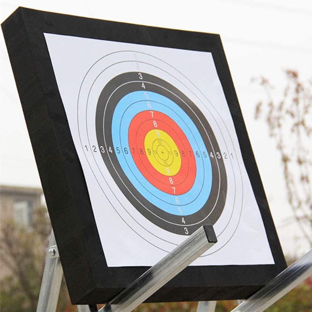 Cheers.US 10PCS Target Paper 40x40cm 10Ring Multicolor Archery Paper ...