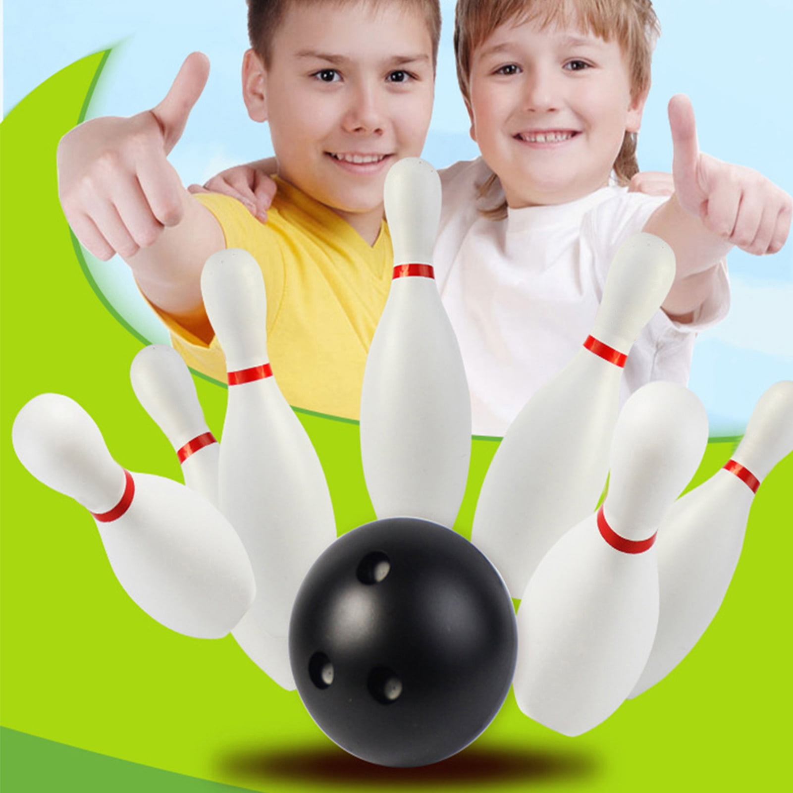 Cheers.US 12Pcs/Set Kids Bowling Set, Suitable as Toy Gifts, Early ...