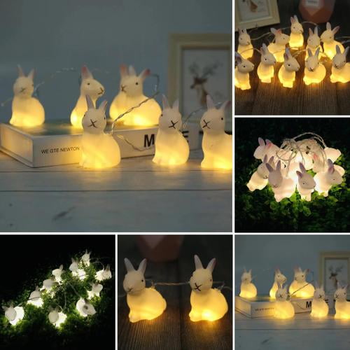 Cheers.US 150cm Easter Bunny Rabbit,Battery Operated LED Indoor Wire ...