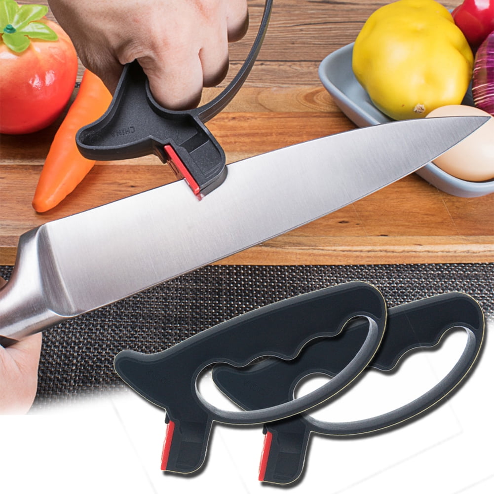 Cheers.US 2 Pcs Manual Knife Sharpener, Frog Portable Kitchen Sharpener ...