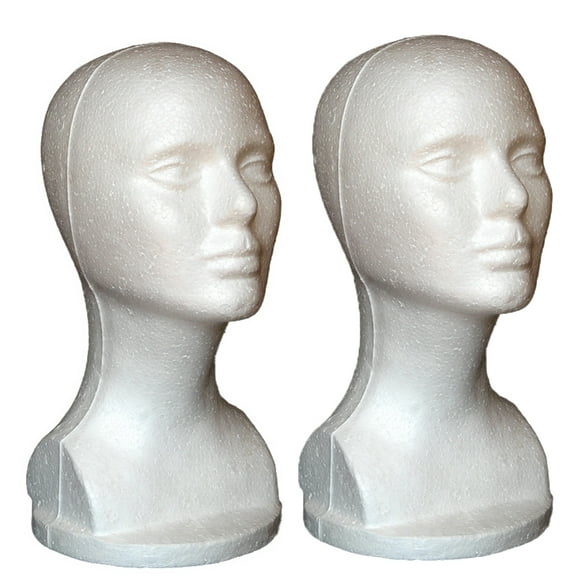 Styrofoam Mannequin Heads