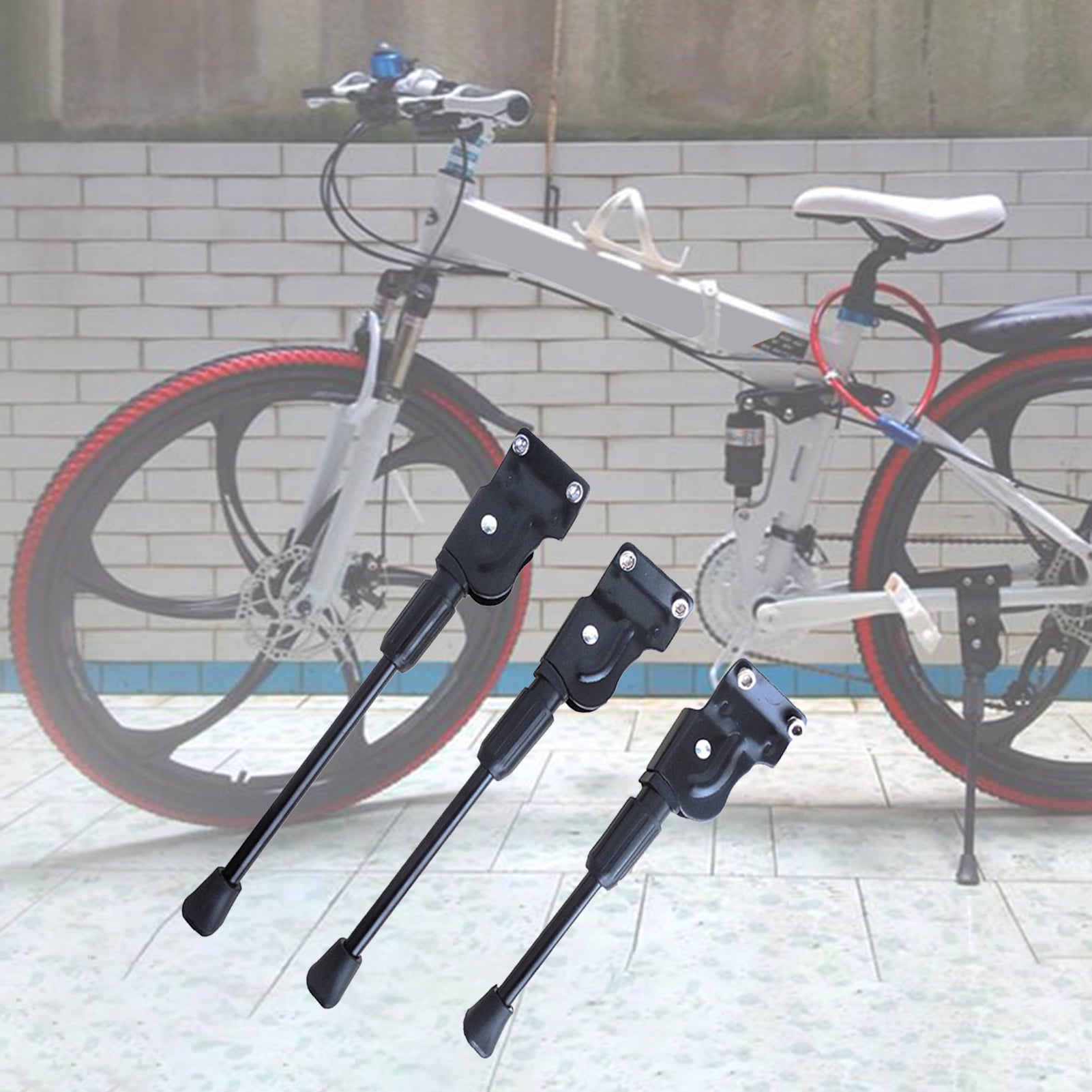 Cheers.US 20/24/26-inch Bike Kickstand Mountain Adjustable Rear Bike ...