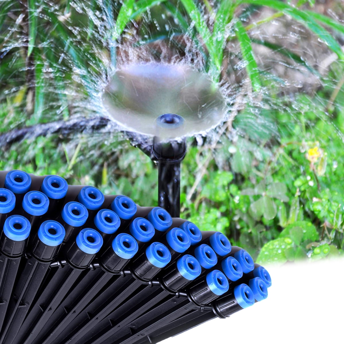 Cheers US 20Pcs/Set Adjustable Irrigation Drippers Connector 360 Degree ...