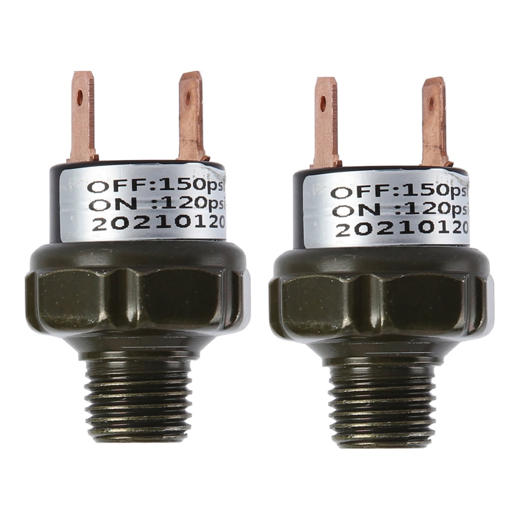 Cheers.US 2Pcs Pressure Switch 120-150PSI Air Compressor Pressure ...